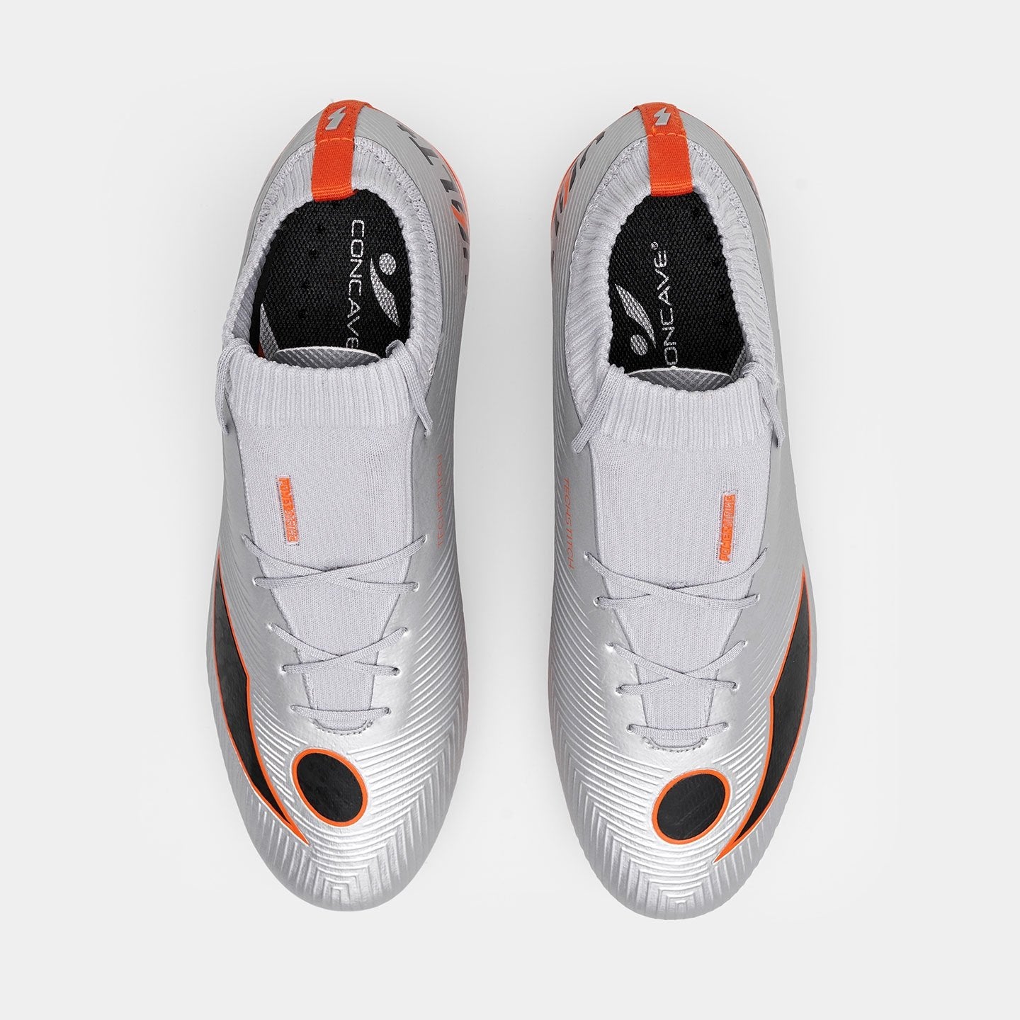Concave Volt + Knit FG - Silver/Red Orange – Concave USA